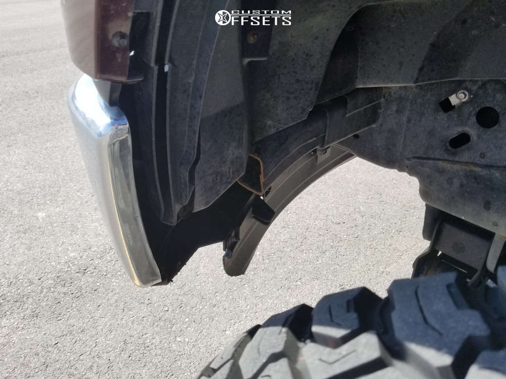 2015 Ford F-150 with 20x10 -25 Vision Rebel and 295/60R20 Atturo Trail ...