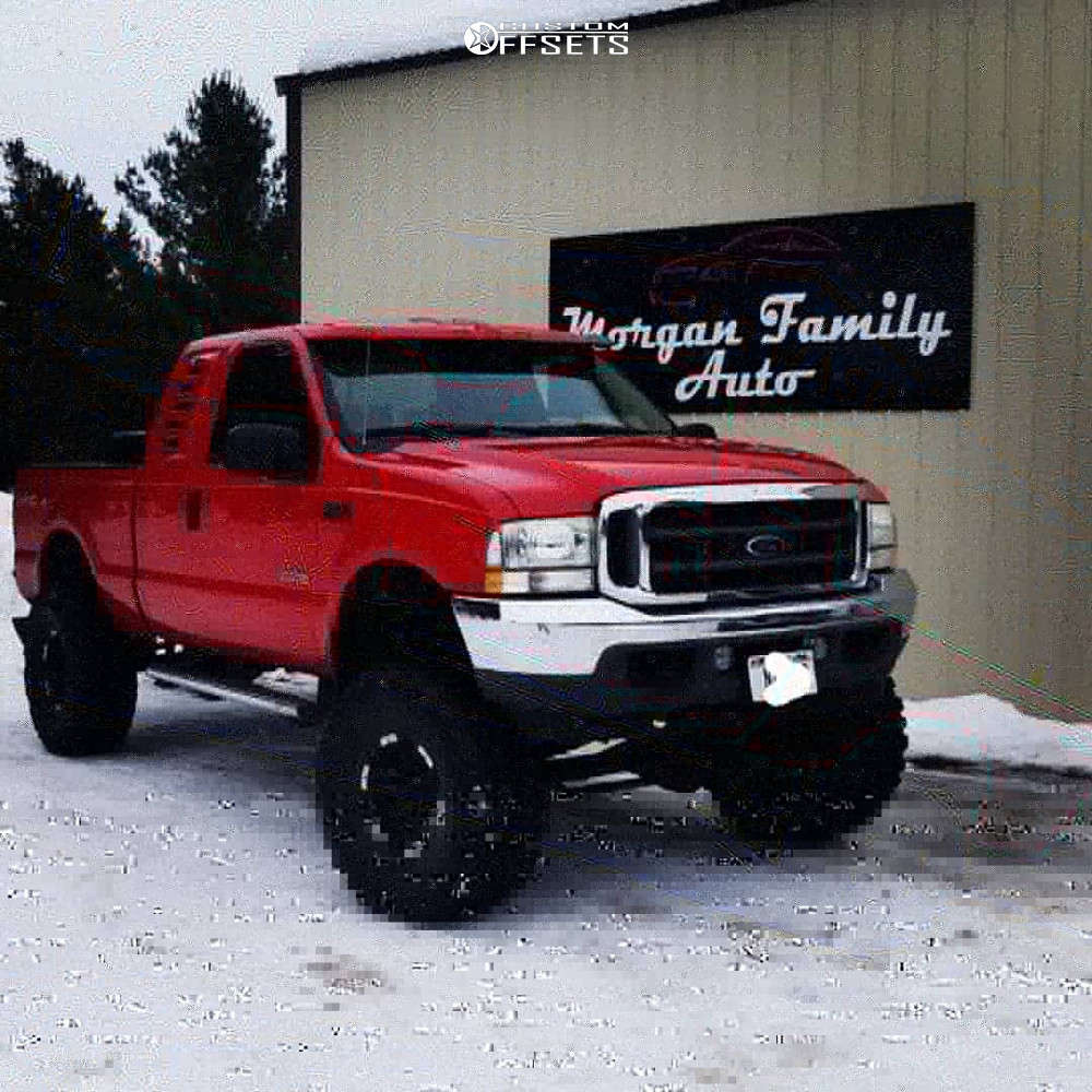 2004 Ford F-250 Super Duty with 16x9 -12 Moto Metal Mo951 and 385/70R16 ...