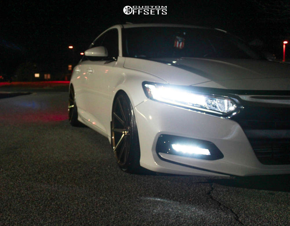 2018 Honda Accord with 20x10 40 F1R F27 and 245/35R20 Toyo Tires ...