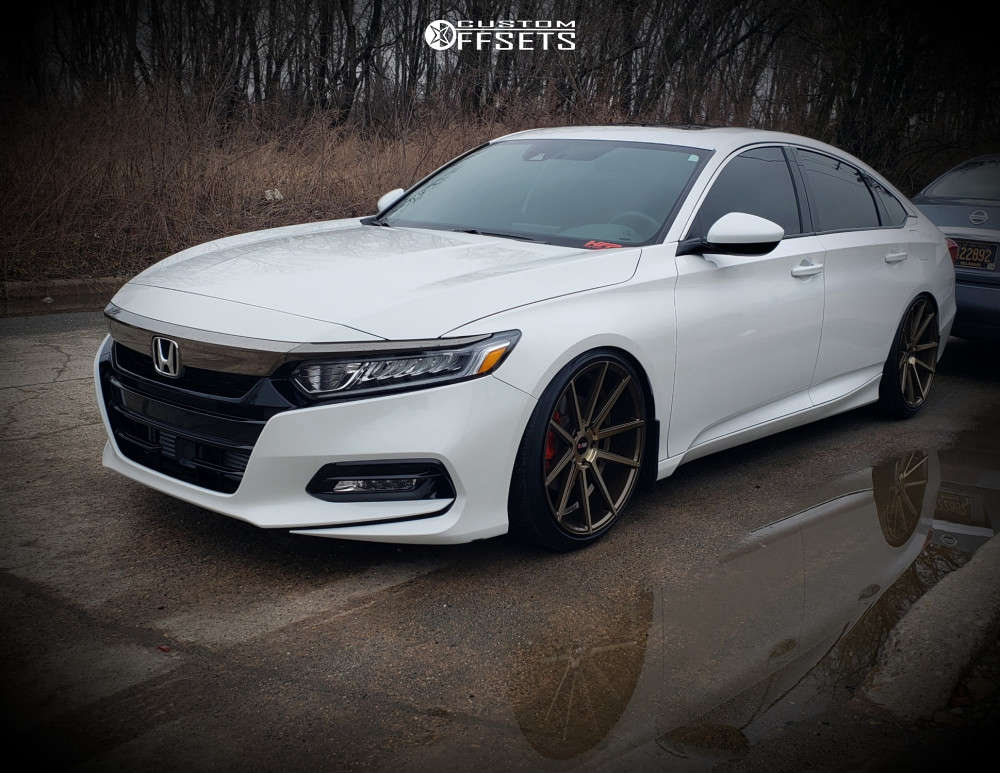 2018 Honda Accord with 20x10 40 F1R F27 and 245/35R20 Toyo Tires ...