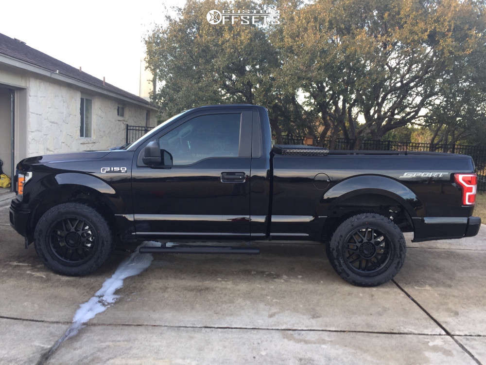2018 Ford F-150 with 20x9 18 XD Xd135 and 275/55R20 Falken WildPeak AT3W and Stock | Custom Offsets