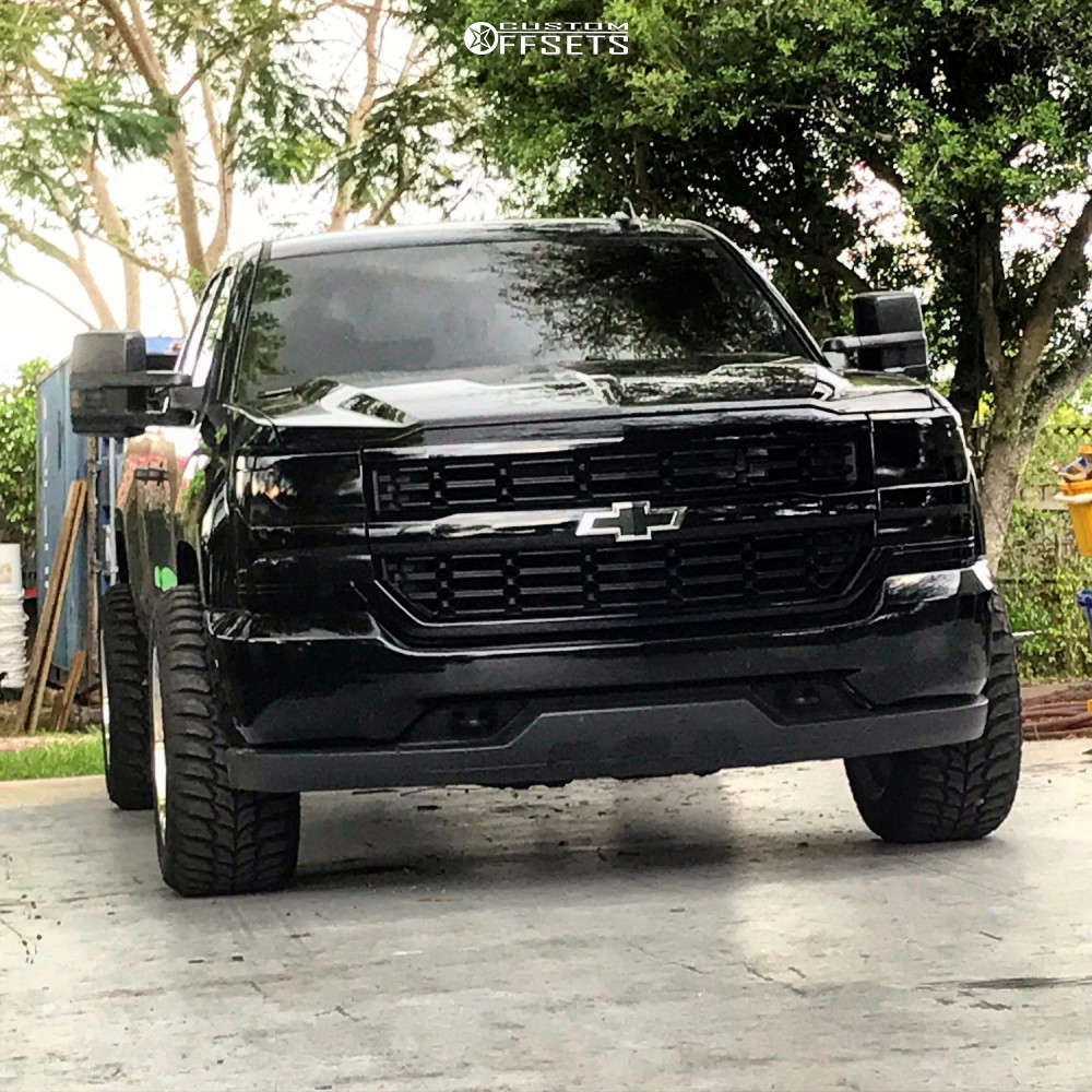 2018 Chevrolet Silverado 1500 with 20x12 -51 Cali Offroad Switchback ...