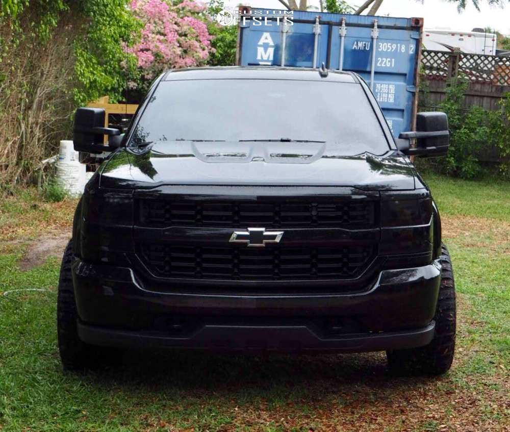 2018 Chevrolet Silverado 1500 with 20x12 -51 Cali Offroad Switchback ...