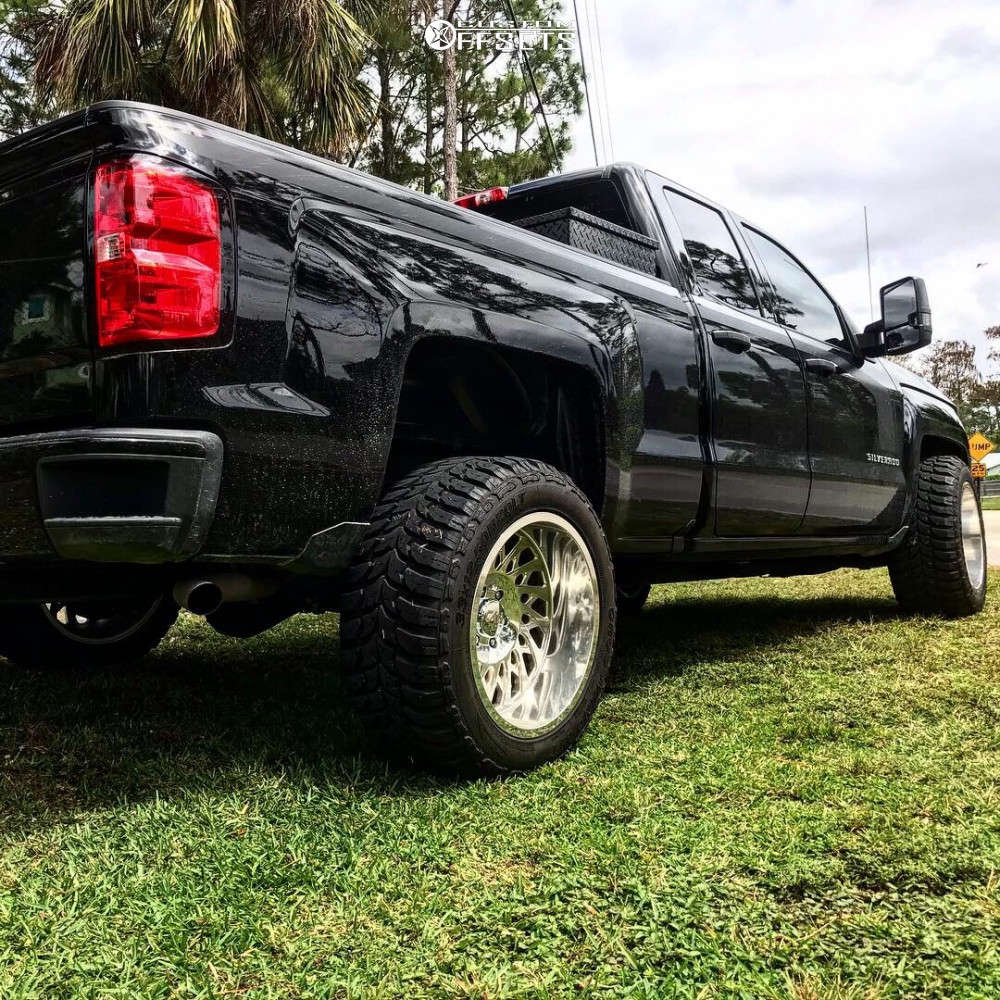 2018 Chevrolet Silverado 1500 with 20x12 -51 Cali Offroad Switchback ...