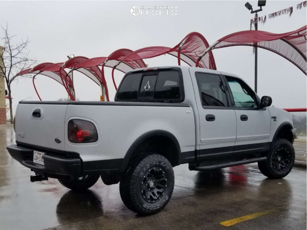 2001 Ford F-150 with 17x8.5 American Racing ATX Ax200 and 35/12.5R17 ...