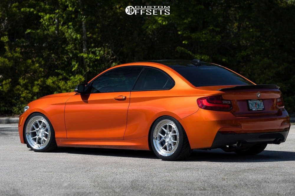 2015 BMW M235i with 18x8.5 35 BC Forged LE52 and 225/35R18 Federal ...