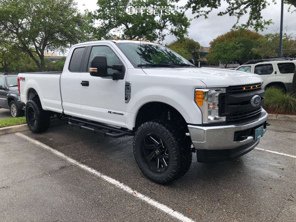2017 Ford F-250 Super Duty with 20x10 -25 ARKON OFF-ROAD Lincoln and 35 ...