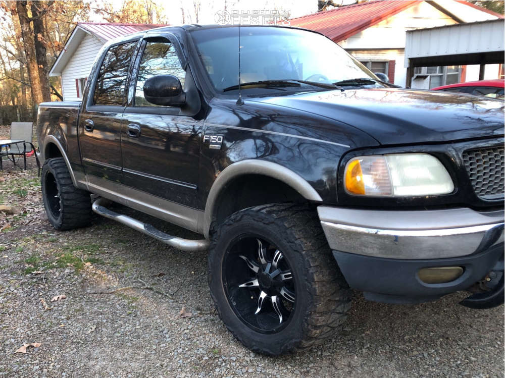 2001 Ford F-150 with 20x10 -25 Vision Manic and 33/12.5R20 Nitto Mud ...