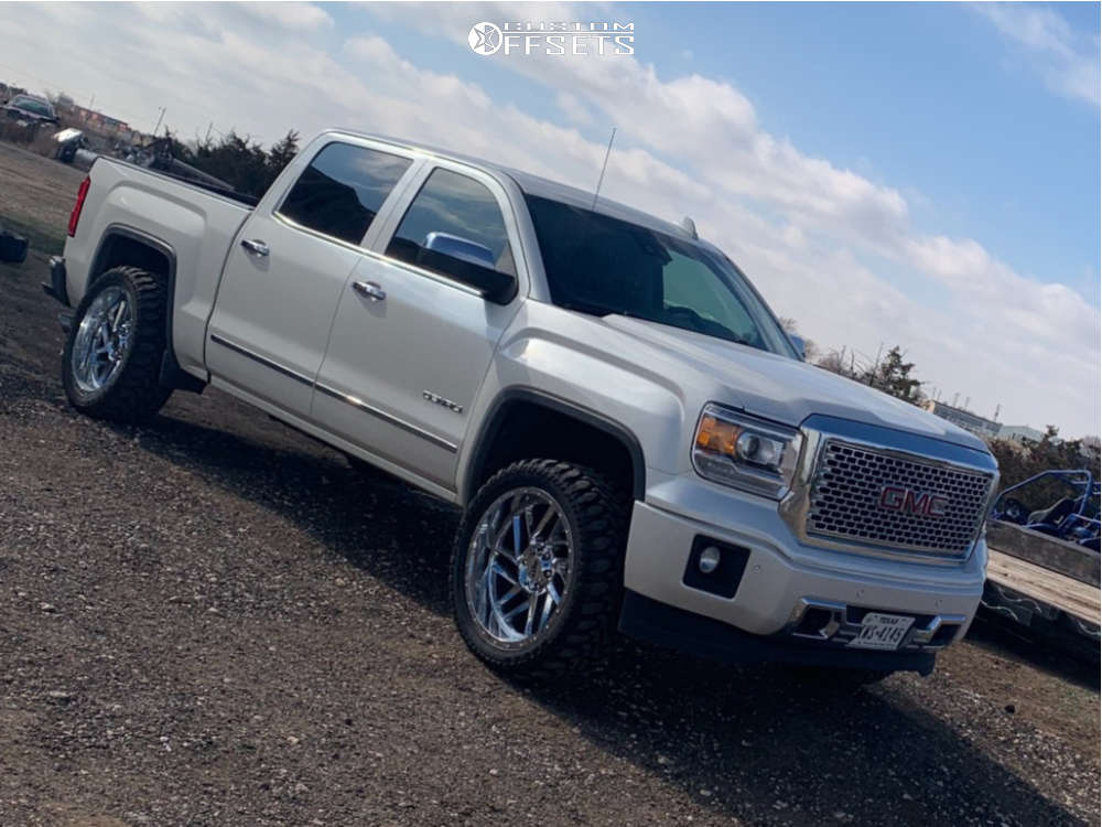 2015 GMC Sierra 1500 Classic with 22x10 -18 Moto Metal Mo985 and 33/12 ...