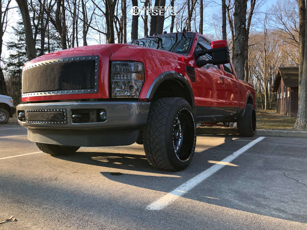 2008 Ford F-250 Super Duty with 22x12 -40 American Force Kash Ss and ...