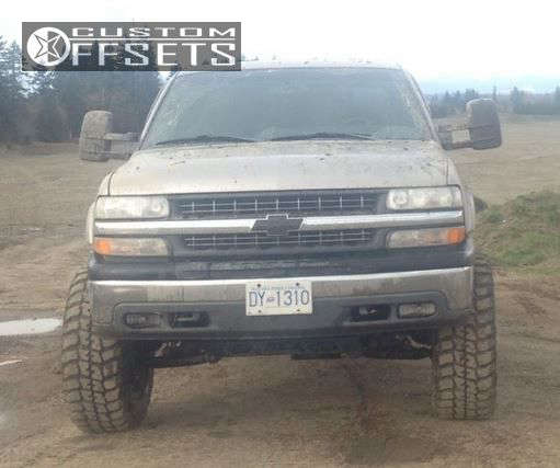 2001 Chevrolet Silverado 1500 with 20x12 -51 Mazzi Hulk and 35/12.5R20 ...