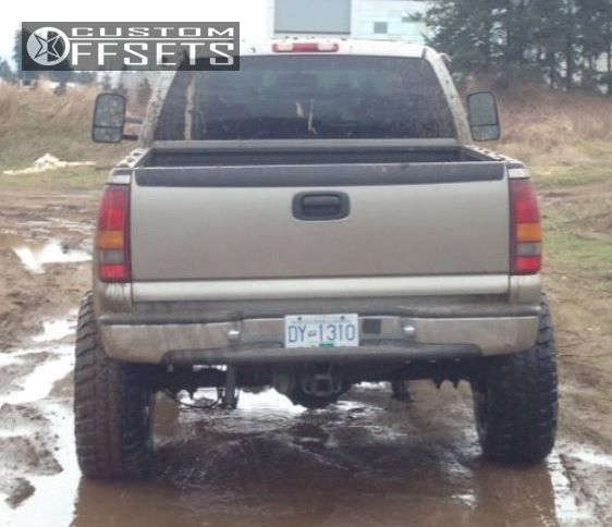 2001 Chevrolet Silverado 1500 with 20x12 -51 Mazzi Hulk and 35/12.5R20 ...