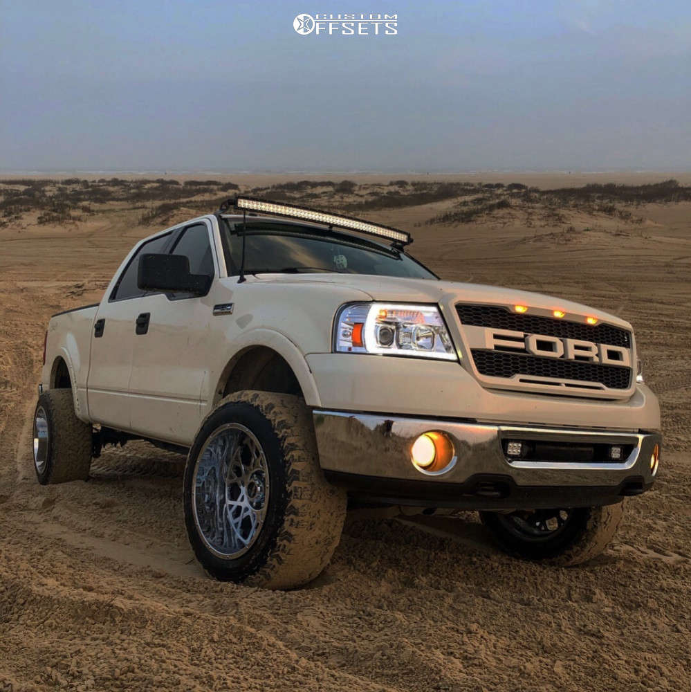 2008 Ford F-150 with 20x12 -51 Vision Rocker and 305/55R20 BFGoodrich ...