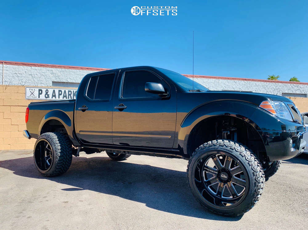 2017 Nissan Frontier with 22x14 -76 Moto Metal Mo402 and 33/12.5R22 ...