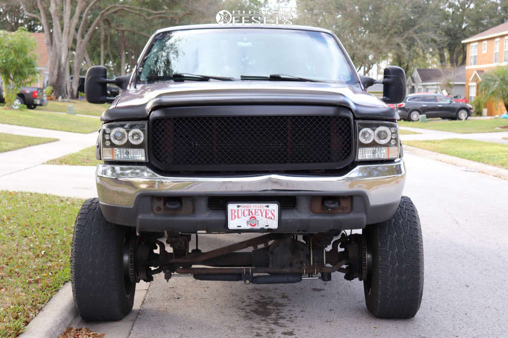 2000 Ford F-250 Super Duty with 24x12 -44 LRG 109 and 35/12.5R24 Pro ...