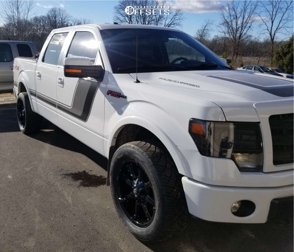 2014 Ford F-150 with 20x9 1 Fuel Coupler and 305/50R20 Nitto NT420V and ...