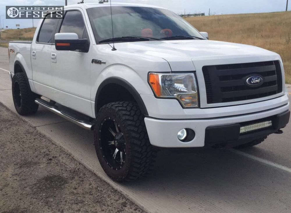 2010 Ford F-150 with 20x10 -24 Fuel Nutz and 305/55R20 Nitto Trail ...