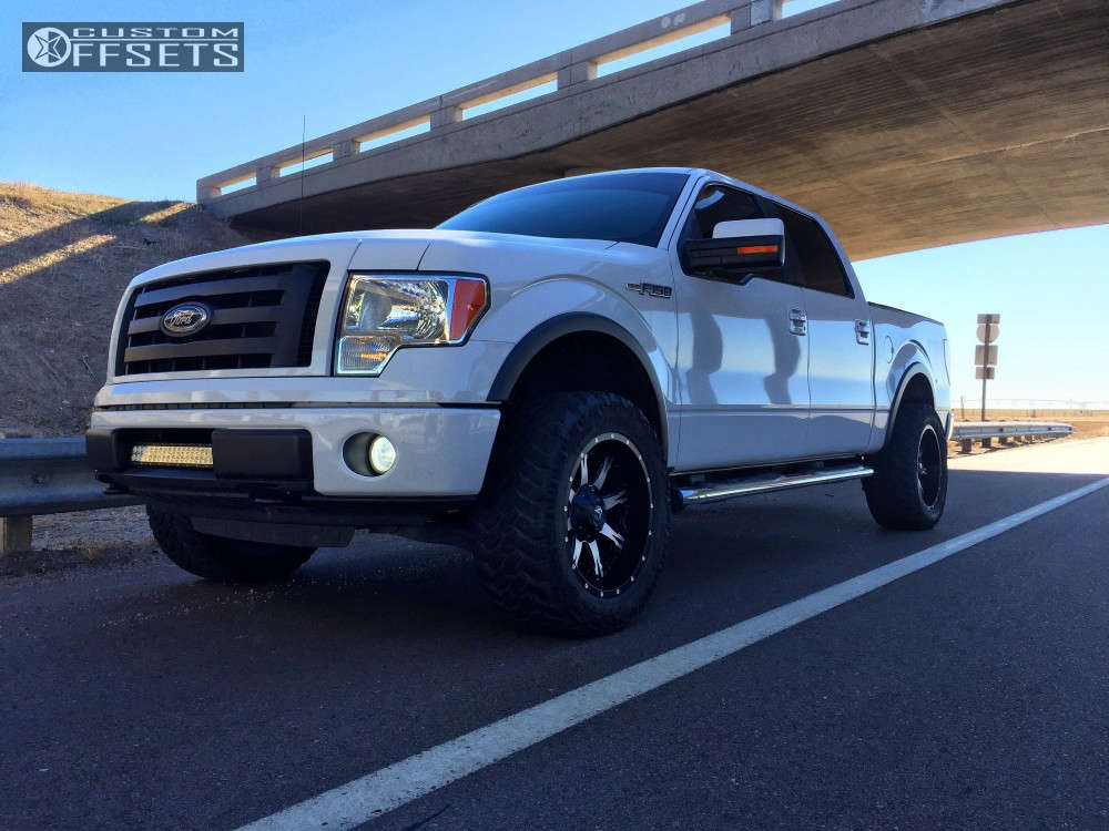 2010 Ford F-150 with 20x10 -24 Fuel Nutz and 305/55R20 Nitto Trail ...