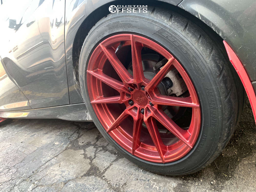 XXR 567 Candy Red 35mm With Nitto NT01 305/35ZR18, 46% OFF
