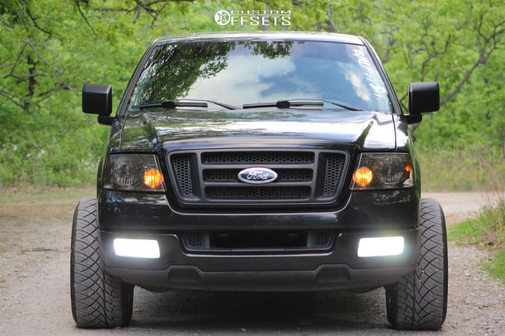 2004 Ford F-150 with 20x12 -51 Vision Rocker and 305/50R20 Nitto NT420V ...