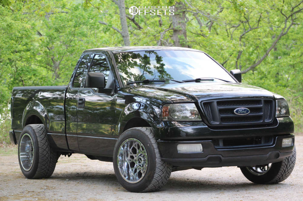 2004 Ford F-150 with 20x12 -51 Vision Rocker and 305/50R20 Nitto NT420V ...