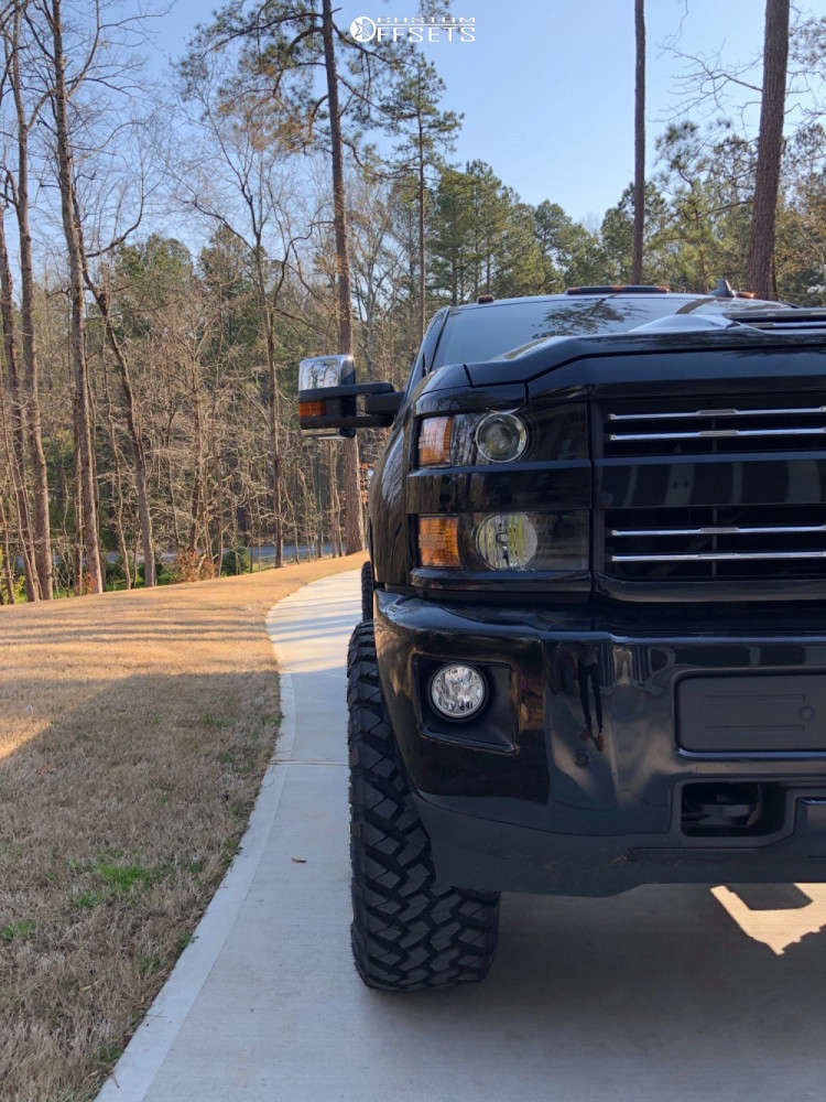 2019 Chevrolet Silverado 3500 HD with 20x9 1 Fuel Lethal and 37/13.5R20 ...