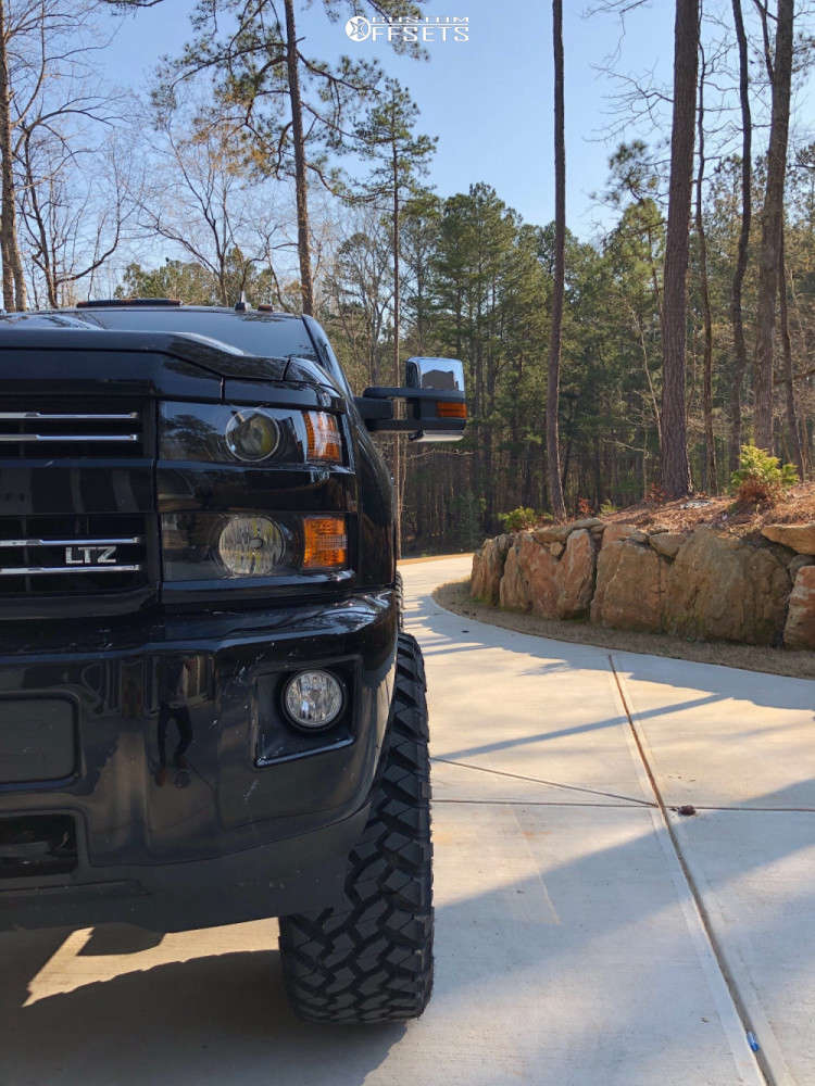 2019 Chevrolet Silverado 3500 HD with 20x9 1 Fuel Lethal and 37/13.5R20 ...