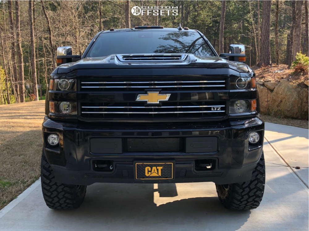 2019 Chevrolet Silverado 3500 HD with 20x9 1 Fuel Lethal and 37/13.5R20 ...