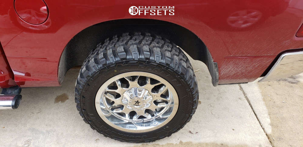2011 Ram 1500 with 20x10 -12 RBP 73r and 33/12.5R20 Federal Couragia Mt ...