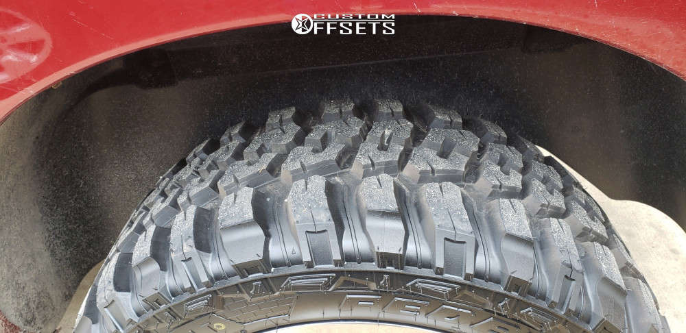 2011 Ram 1500 with 20x10 -12 RBP 73r and 33/12.5R20 Federal Couragia Mt ...