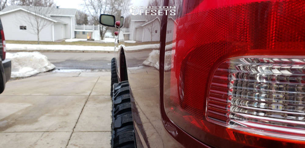 2011 Ram 1500 with 20x10 -12 RBP 73r and 33/12.5R20 Federal Couragia Mt ...