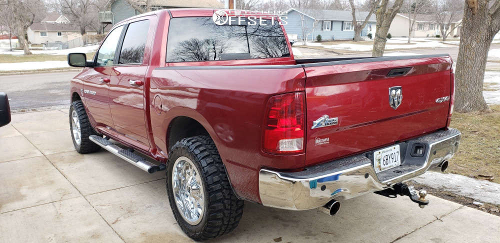 2011 Ram 1500 with 20x10 -12 RBP 73r and 33/12.5R20 Federal Couragia Mt ...