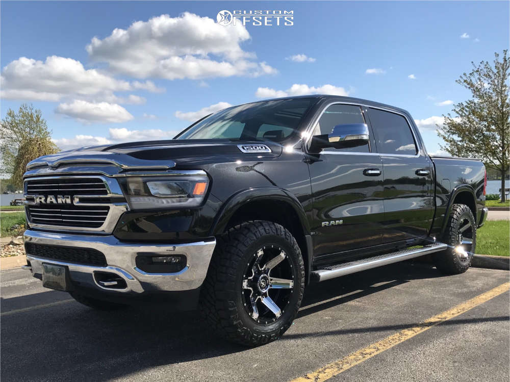 2019 Ram 1500 with 20x10 -12 XF Offroad XF-214 and 35/11.5R20 Atturo ...