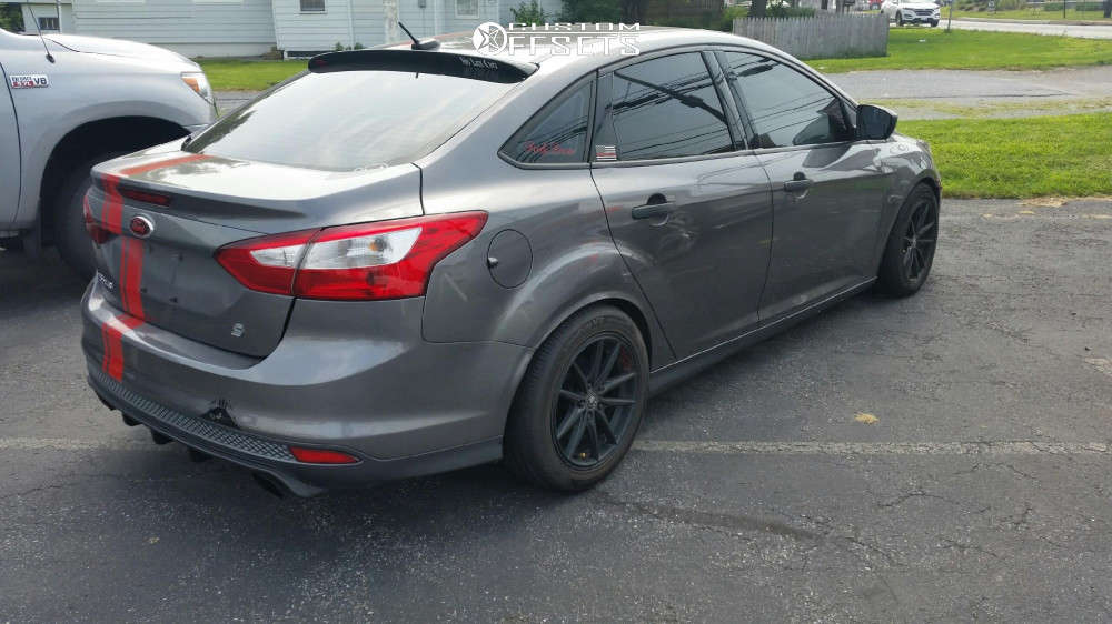 2014 Ford Focus with 16x7.5 40 Konig Oversteer and 205/50R16 Starfire ...