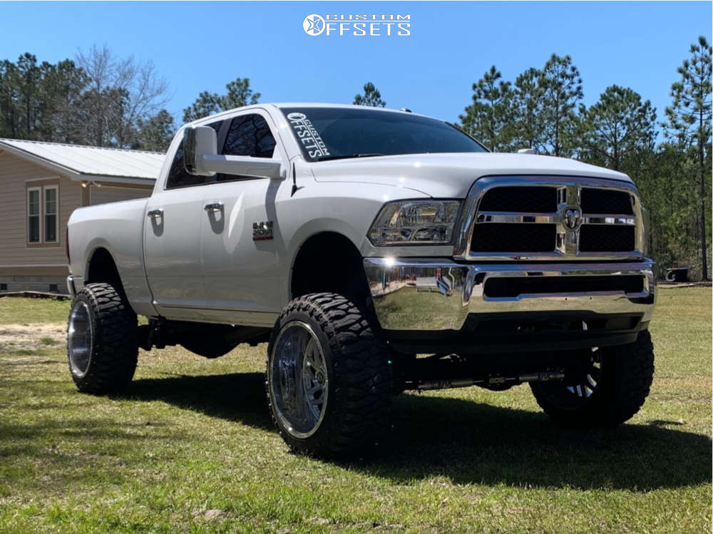 2016 Ram 2500 with 24x14 -76 TIS 544 and 38/13.5R24 Atturo Trail Blade ...