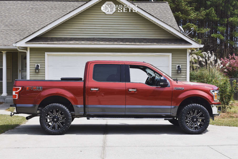 2018 Ford F-150 with 20x9 20 Fuel Contra and 33/12.5R20 Nitto Ridge ...