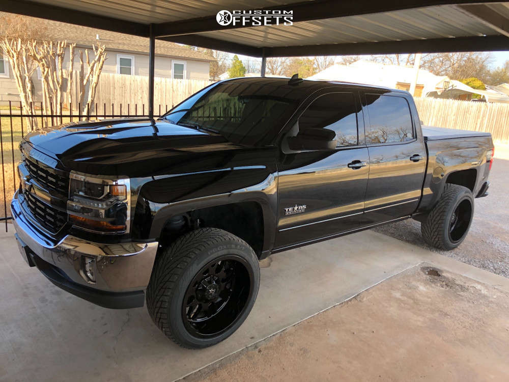 Wheel Offset 2017 Chevrolet Silverado 1500 Super