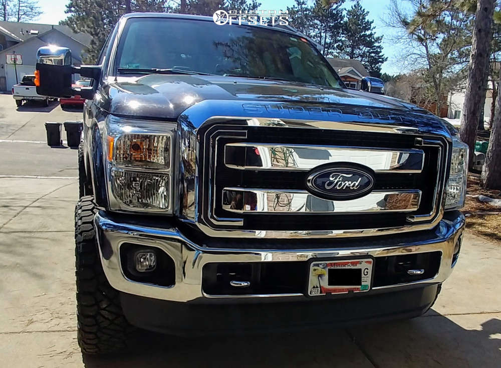 2013 Ford F-350 Super Duty with 20x10 -19 Fuel Assault and 35/13.5R20 ...