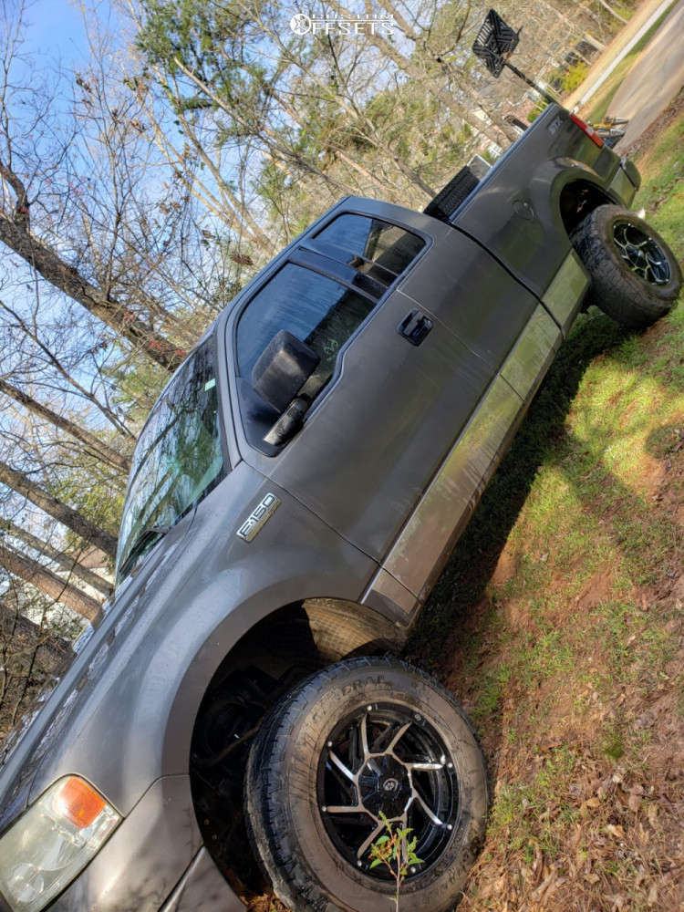 2004 Ford F-150 with 18x9 -12 Vision Prowler and 275/65R18 General ...