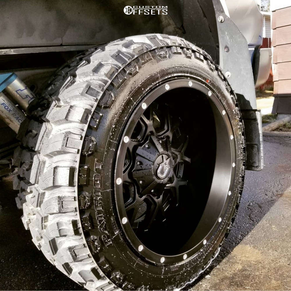 2012 Ford Raptor with 20x12 -44 Dropstars 645b and 33/12.5R20 Patriot ...