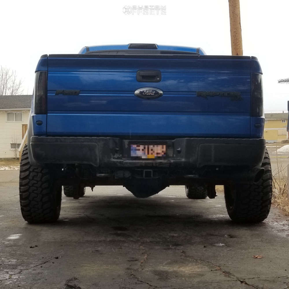 2012 Ford Raptor with 20x12 -44 Dropstars 645b and 33/12.5R20 Patriot ...
