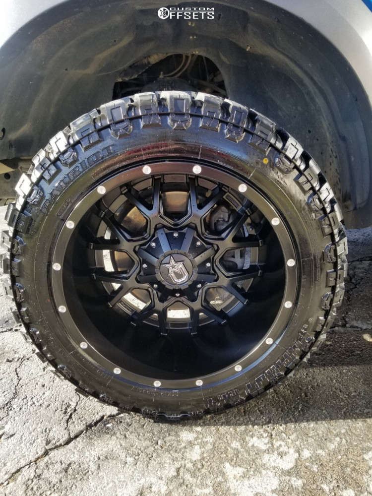 2012 Ford Raptor with 20x12 -44 Dropstars 645b and 33/12.5R20 Patriot ...