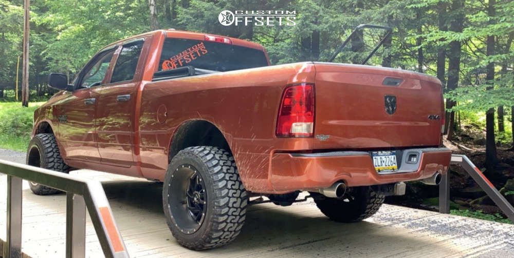 2013 Ram 1500 with 20x12 -44 RBP 66R and 33/12.5R20 Patriot Torque MT ...