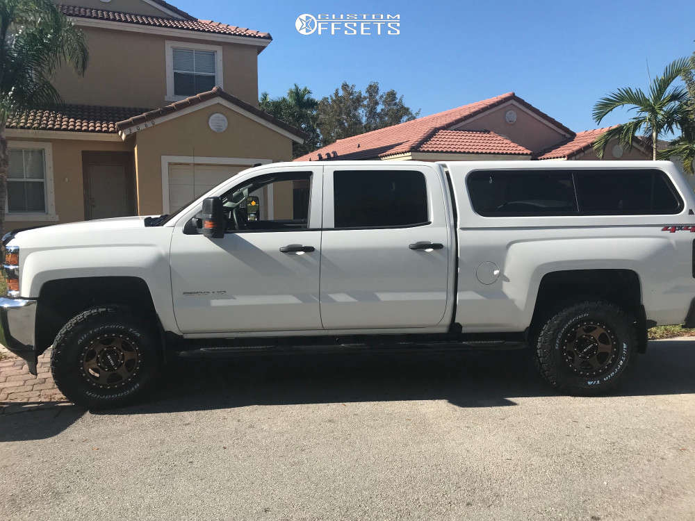 2019 Chevrolet Silverado 2500 HD with 17x8.5 0 Method Con6 and 285 ...