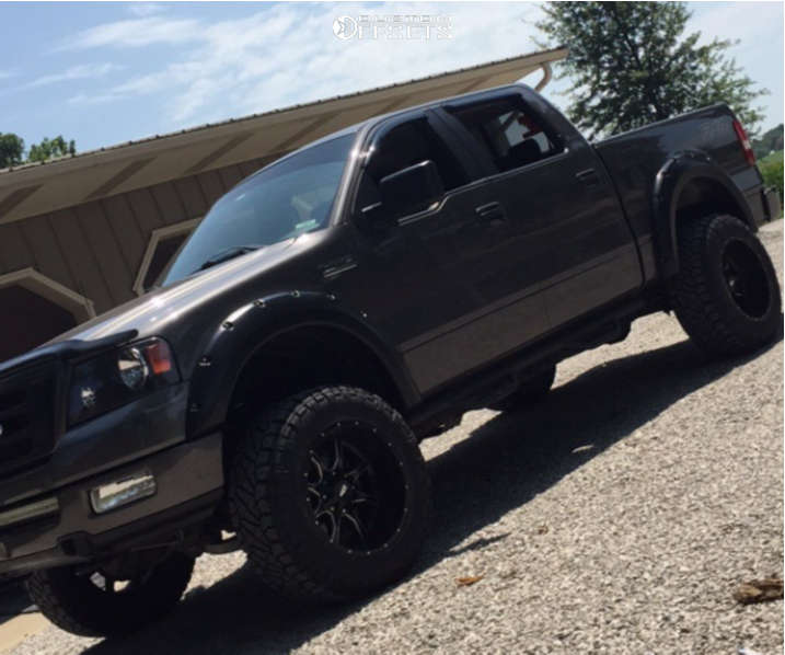 2005 Ford F-150 with 20x12 -44 Moto Metal Mo970 and 35/12.5R20 Nitto ...