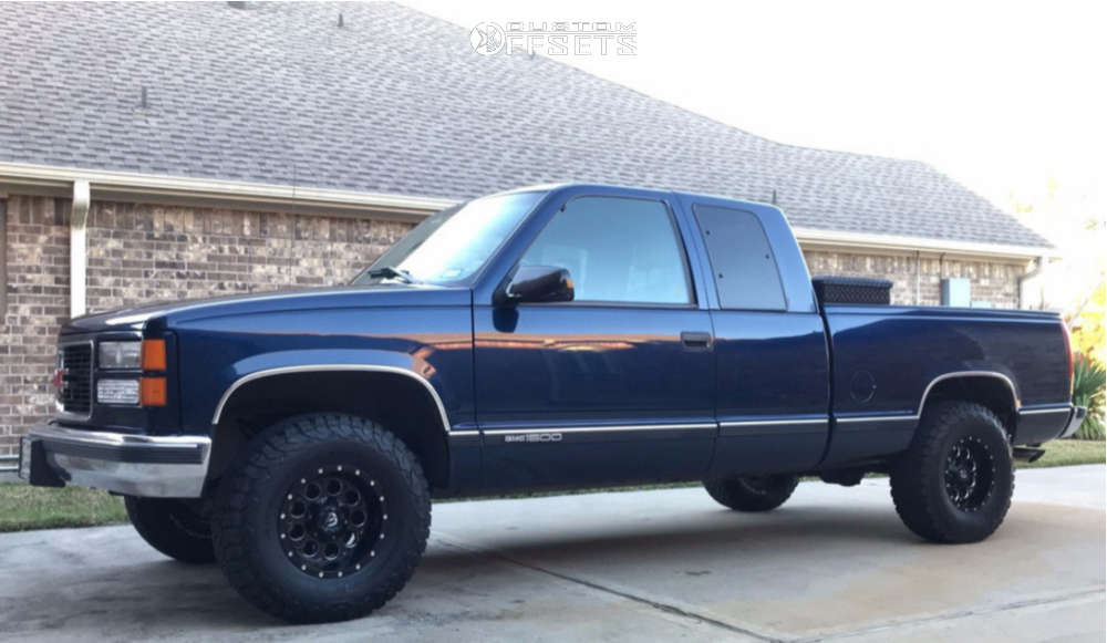 1998 GMC C1500 with 15x8 -18 Fuel Revolver and 32/11.5R15 BFGoodrich ...