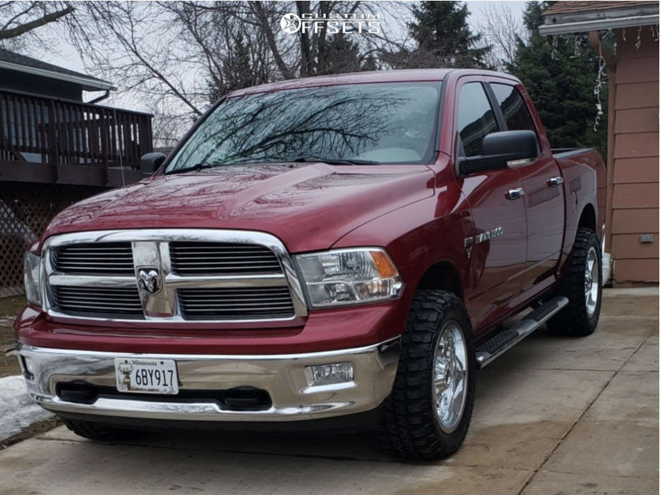 2012 Ram 1500 with 20x10 -12 RBP 73r and 33/12.5R20 Federal Couragia Mt ...