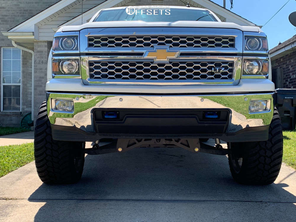 2014 Chevrolet Silverado 1500 with 24x12 -51 Cali Offroad Sevenfold and ...