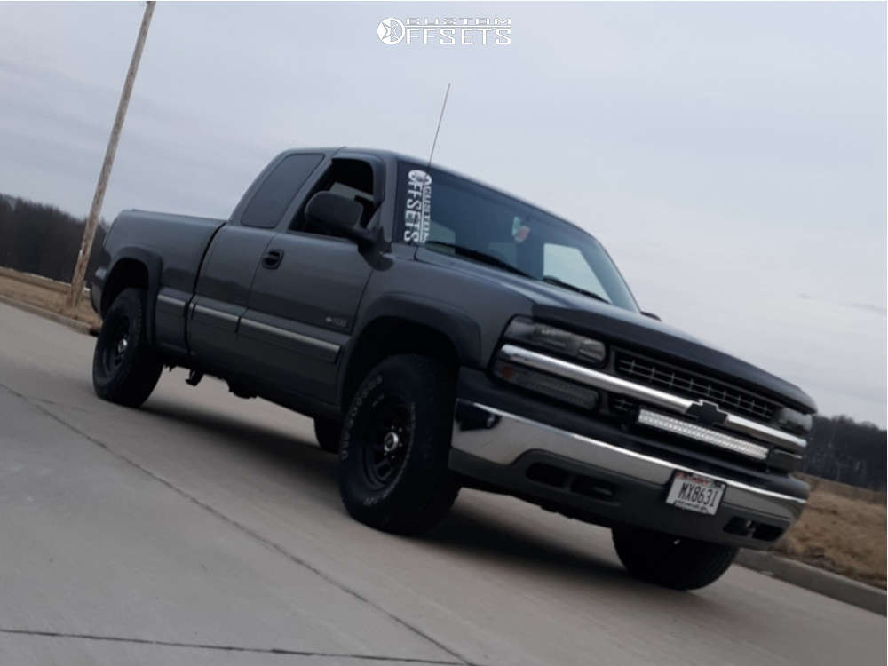 2000 Chevrolet Silverado 1500 with 16x8 12 American Racing Ar-767 and ...