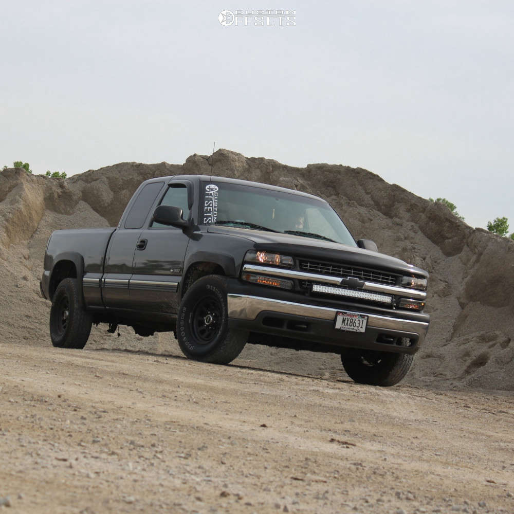 2000 Chevrolet Silverado 1500 with 16x8 12 American Racing Ar-767 and ...